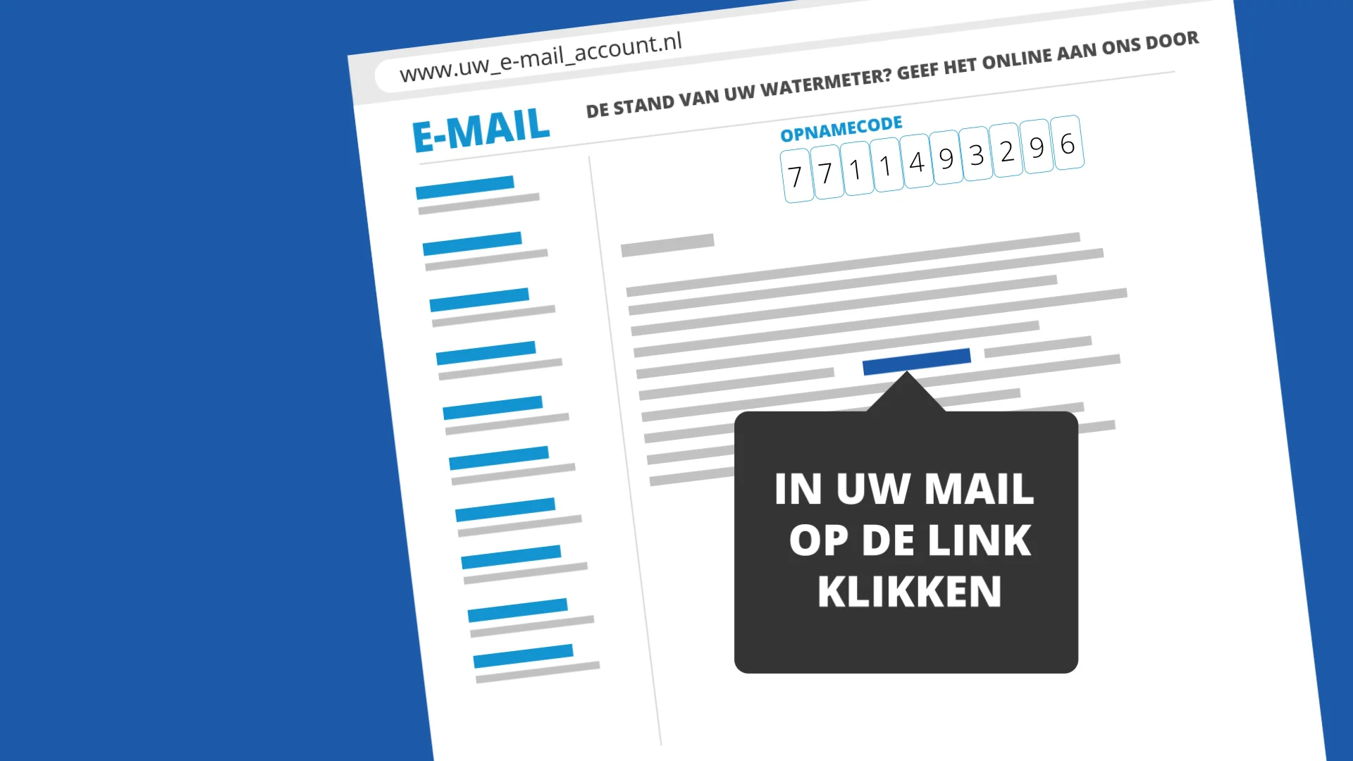 Hoe kan ik mijn watermeterstand doorgeven?