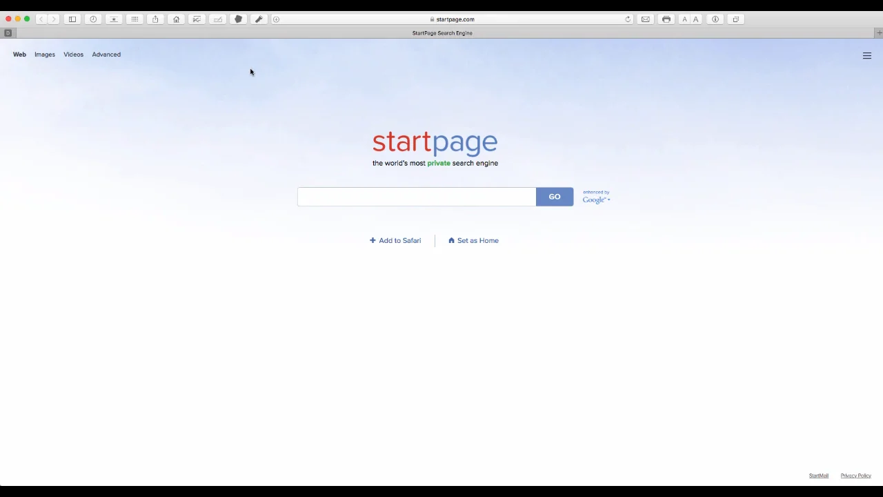 Startpage: Private Browsing and More on Vimeo