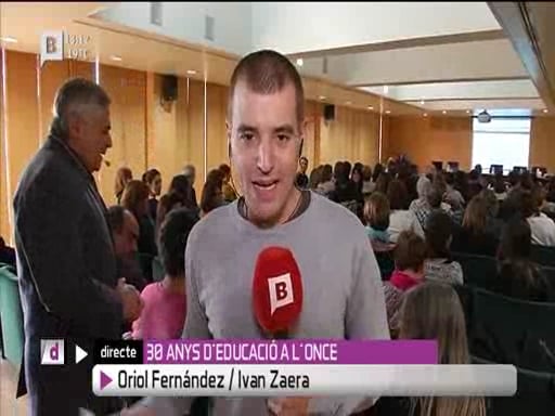 2015-11-19 BTV. BTV Directe. El CRE ONCE Barcelona celebra 30 anys ...