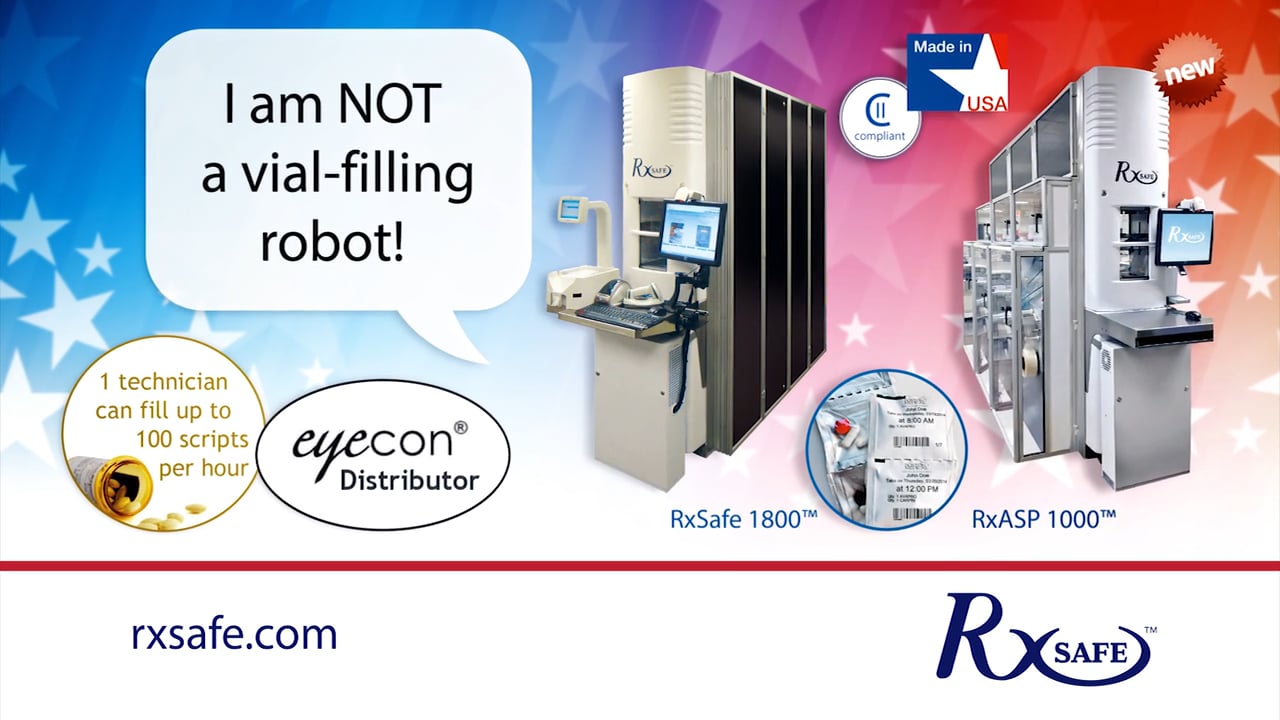 RxSafe - RxSafe 1800™ Robotic Pharmacy Workflow Automation and RxASP ...