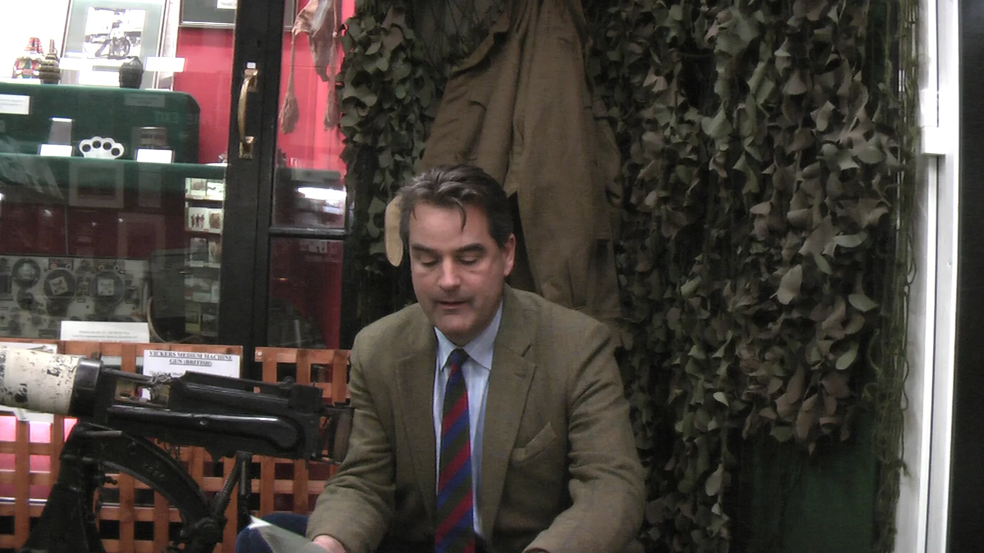 Brigadier Philip Napier at Brecon Regimental Museum on Vimeo