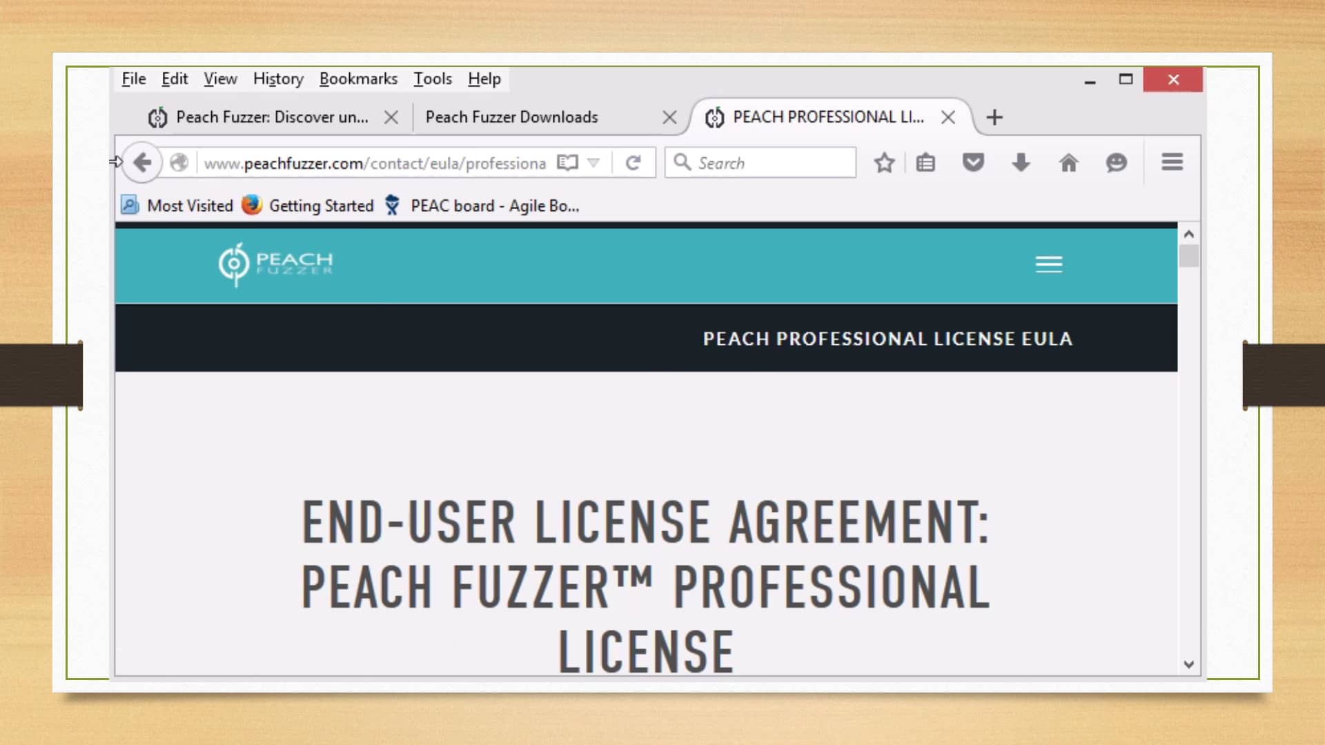 Installing Your Peach Fuzzer Professional or Enterprise Software on Vimeo