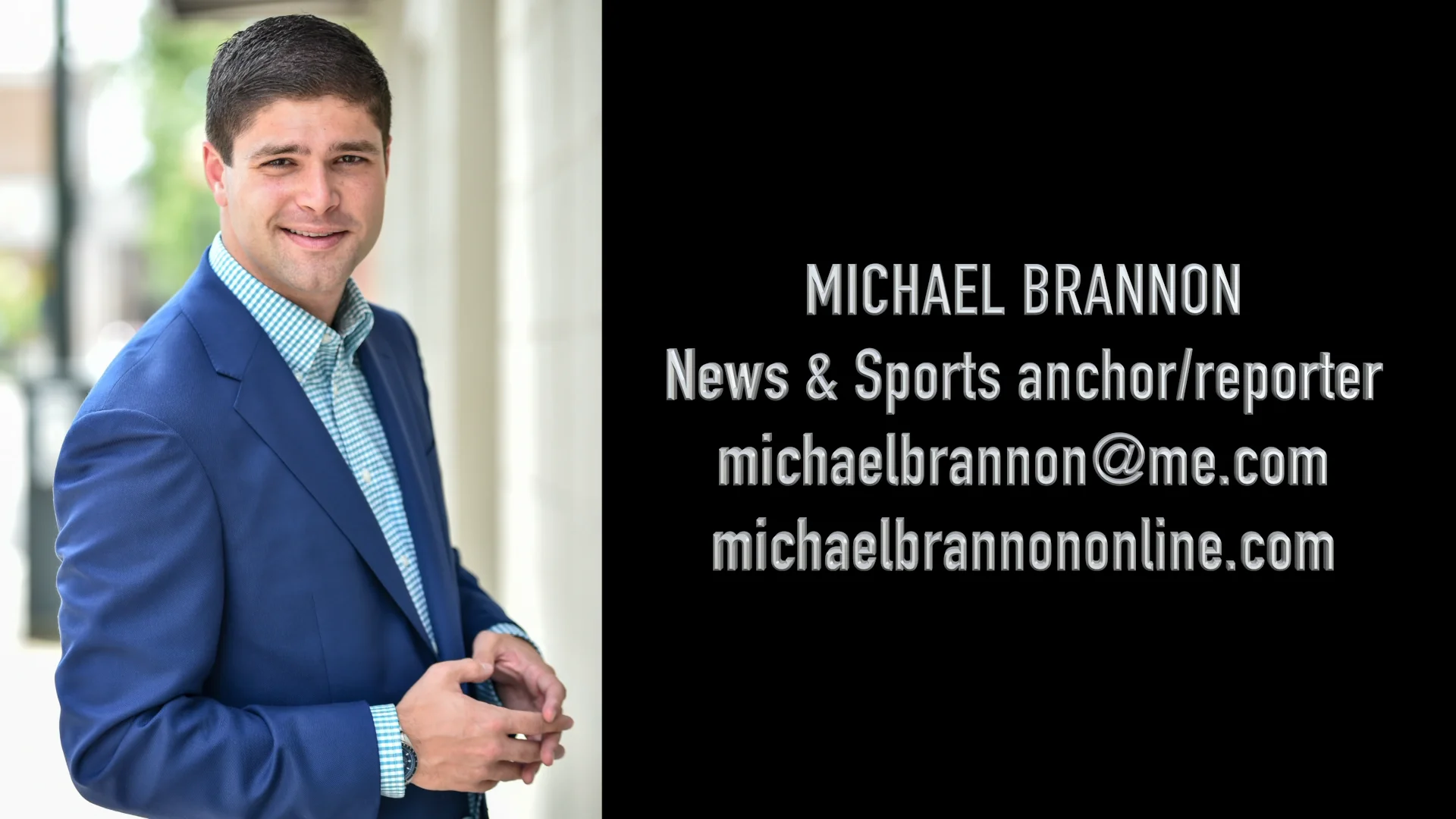 Michael Brannon news/sports reel (December 2015) on Vimeo