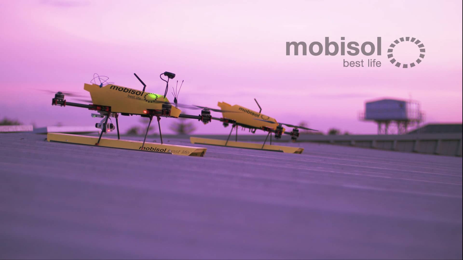 Mobisol tests solar powered Drone Delivery Network (DDN) on Vimeo