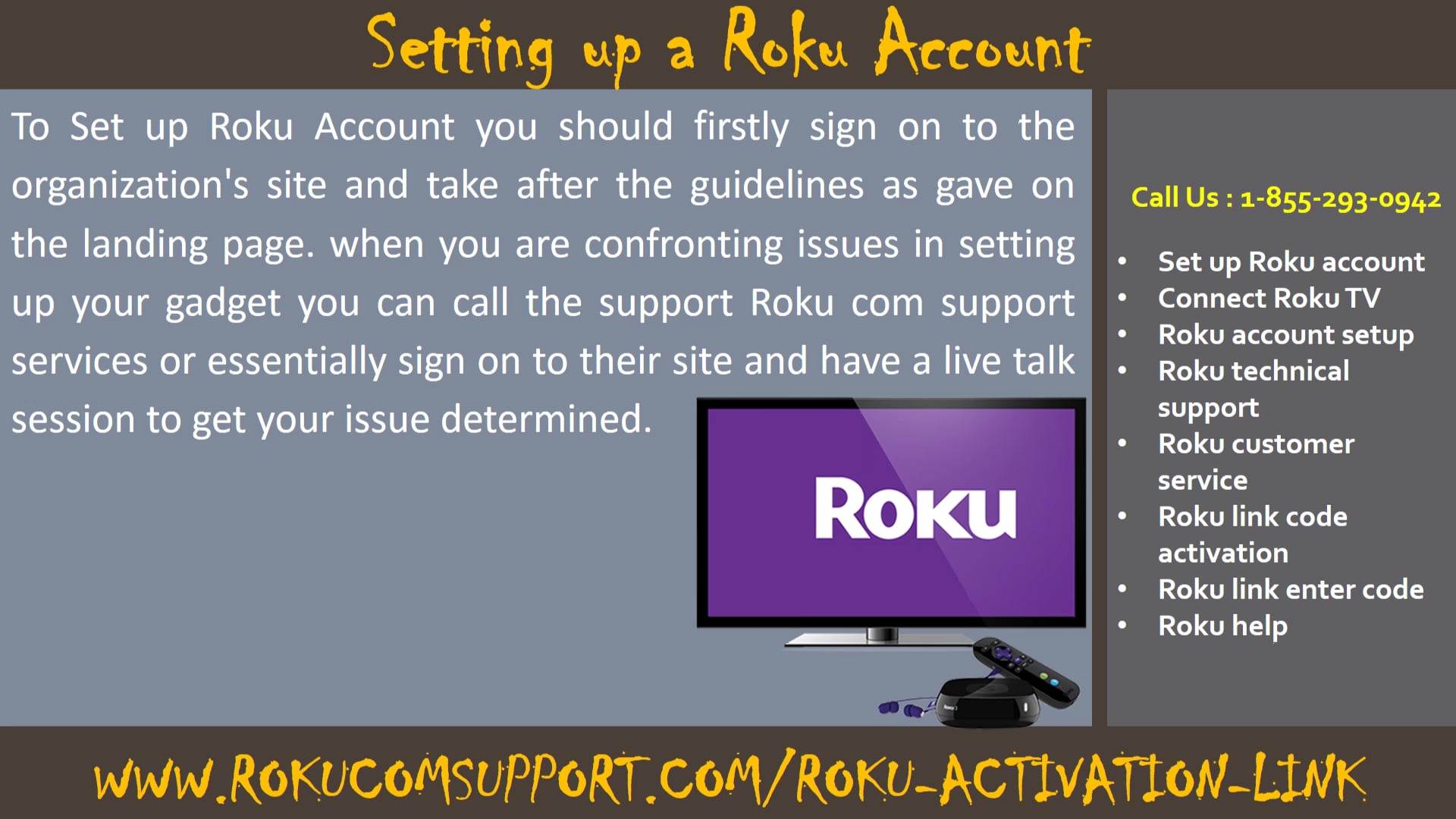 How To Properly Set Up Your Roku Device - Roku Technical Support on Vimeo