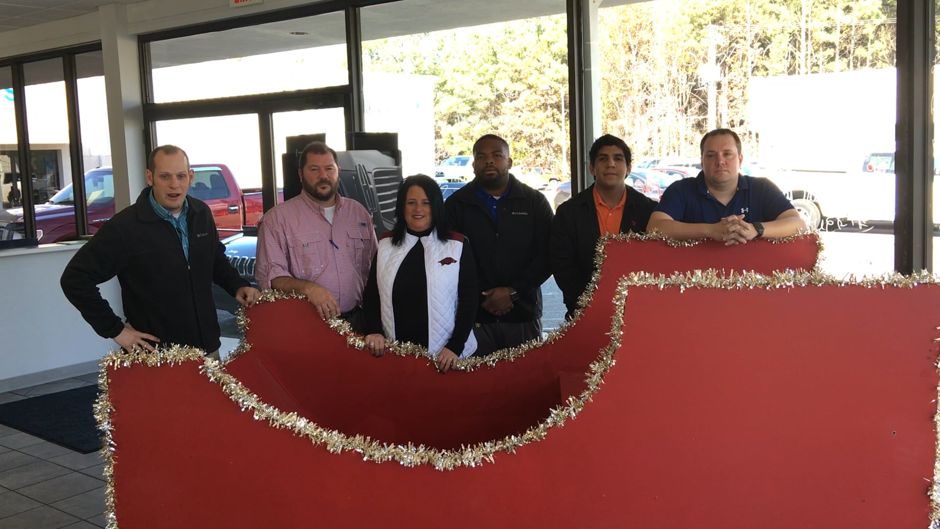 Help Fill Santa's Sleigh, at Ryburn Motor Co. on Vimeo