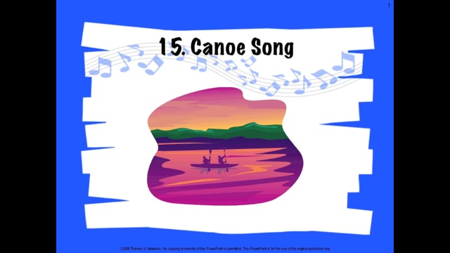 Canoe Song | MusicplayOnline