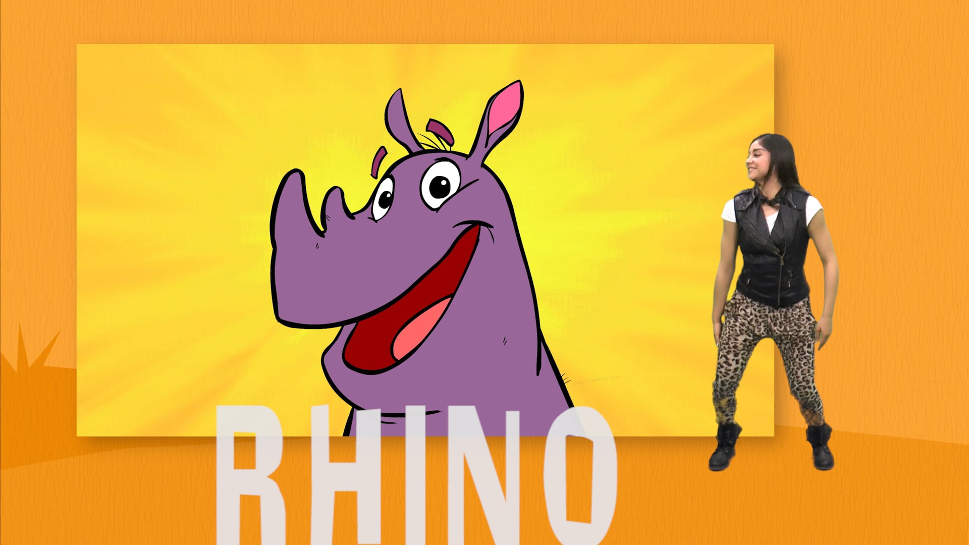 Rhino Dance Tutorial PreK-K Week 10 on Vimeo