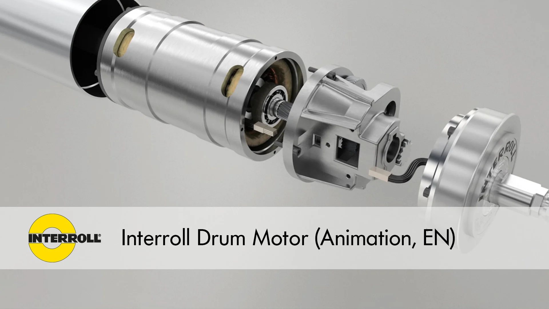 Interroll Drum Motor (Animation, English)