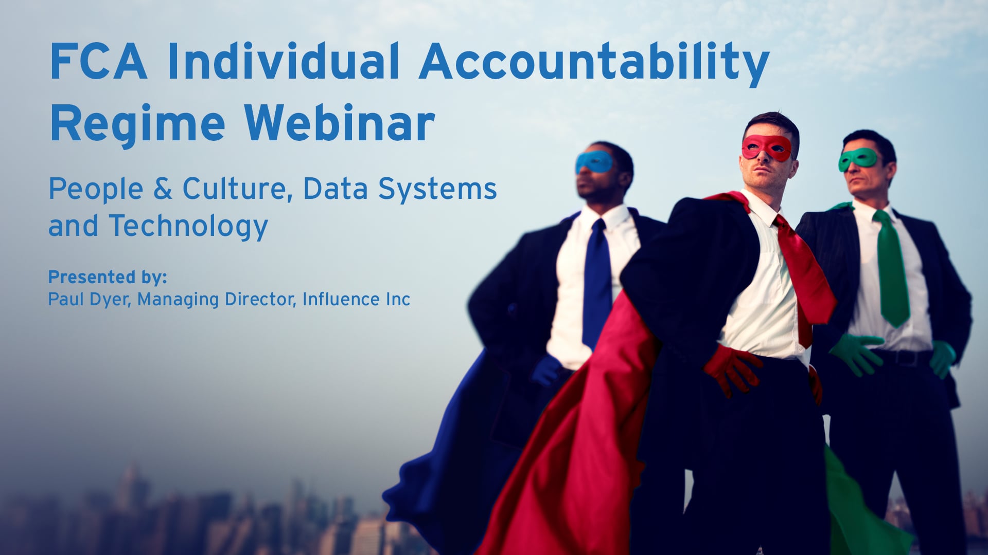 FCA Individual Accountability Regime Webinar on Vimeo