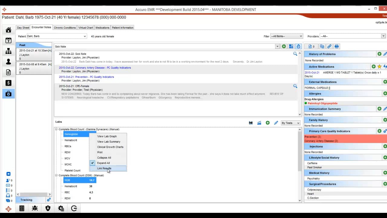 Accuro®EMR: Direct Lab Linking on Vimeo