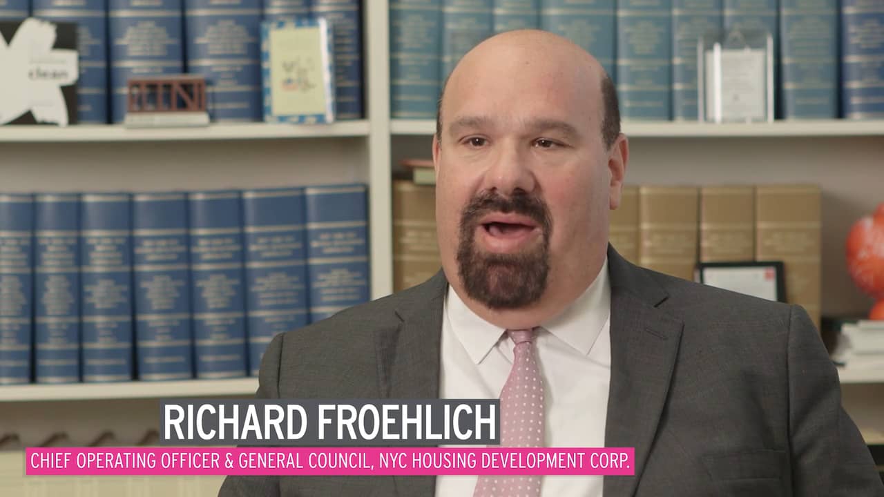 2015 Public Service Award - Richard Froehlich, New York City Housing ...
