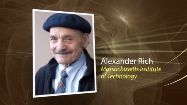 2008 Welch Award - Dr. Alexander Rich on Vimeo