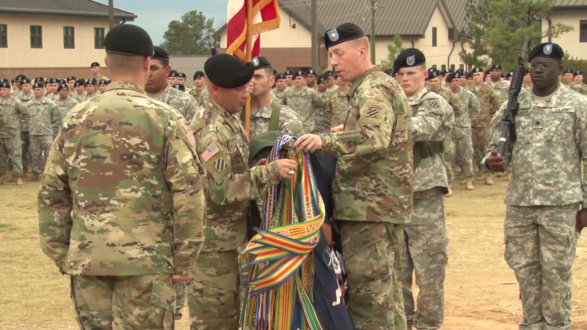Task Force 1-28 of the 3rd Infantry Division Activates on Fort Benning ...