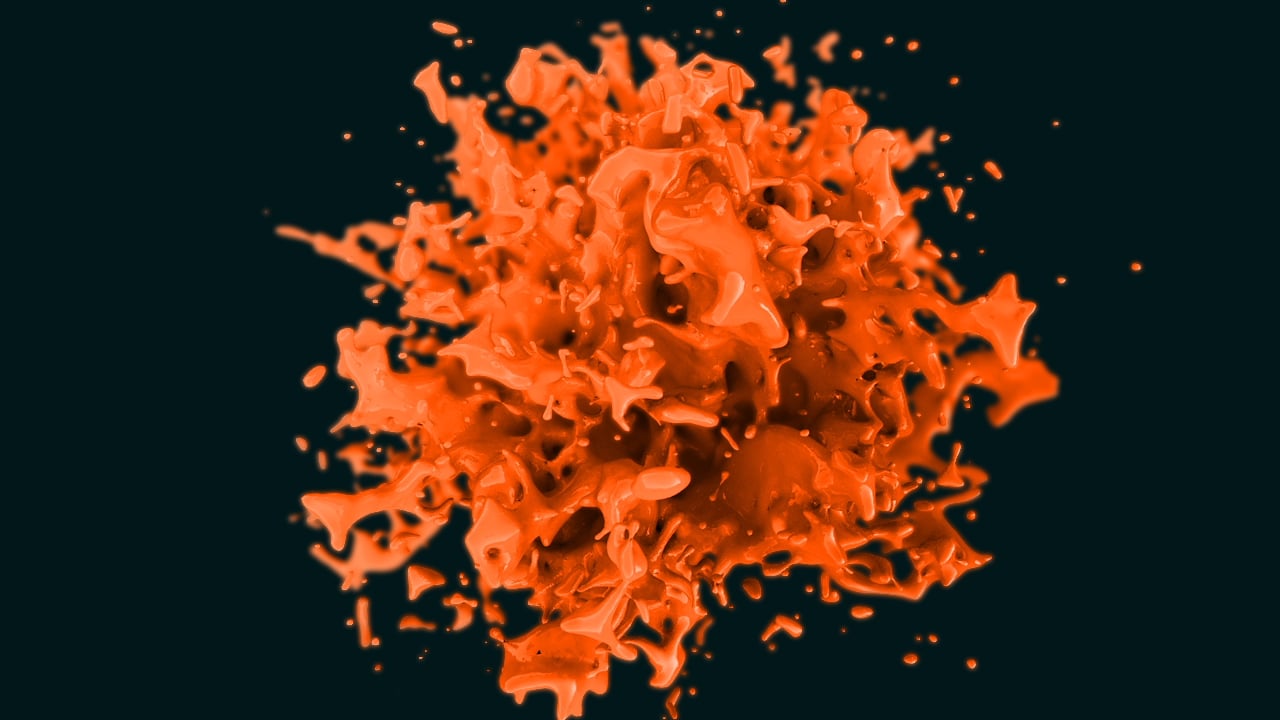 Realflow Slow Motion Paint Test on Vimeo