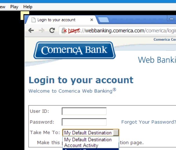 Comerica Login on Vimeo