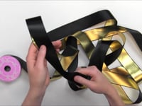 Satin/Metallic Back Ribbon | Shop PaperMart.com