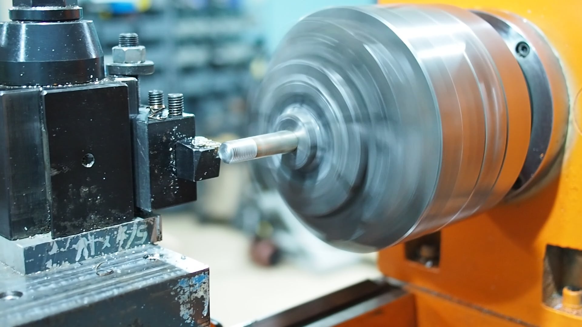 cnc threading with fusion 360 cam and Mach3 at 500 rpm on Vimeo