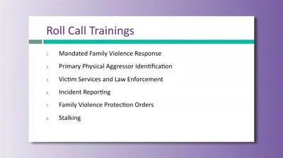 Roll Call Training Initiative on Vimeo