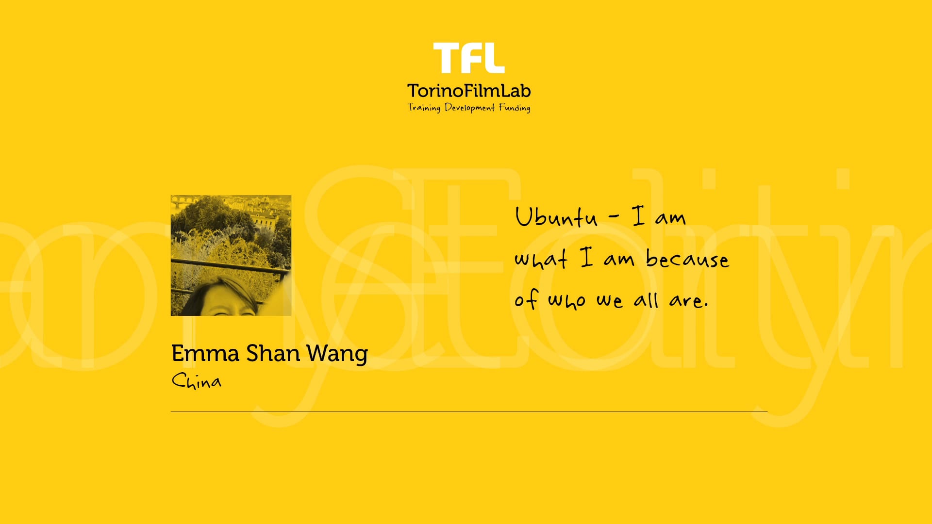 A Taste of TFL - AD 2015 Emma Shan Wang on Vimeo