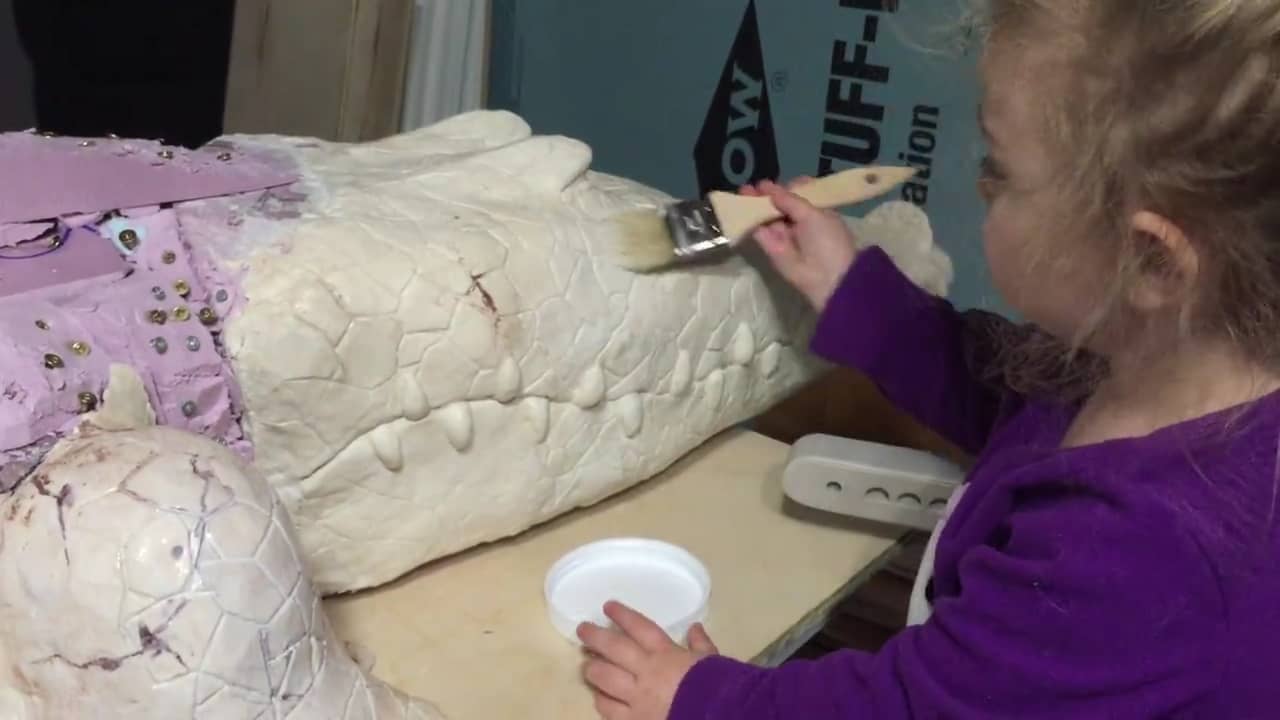 Recreating the Alligator Couch from Despicable Me on Vimeo