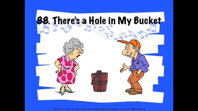 There’s a Hole in My Bucket | MusicplayOnline