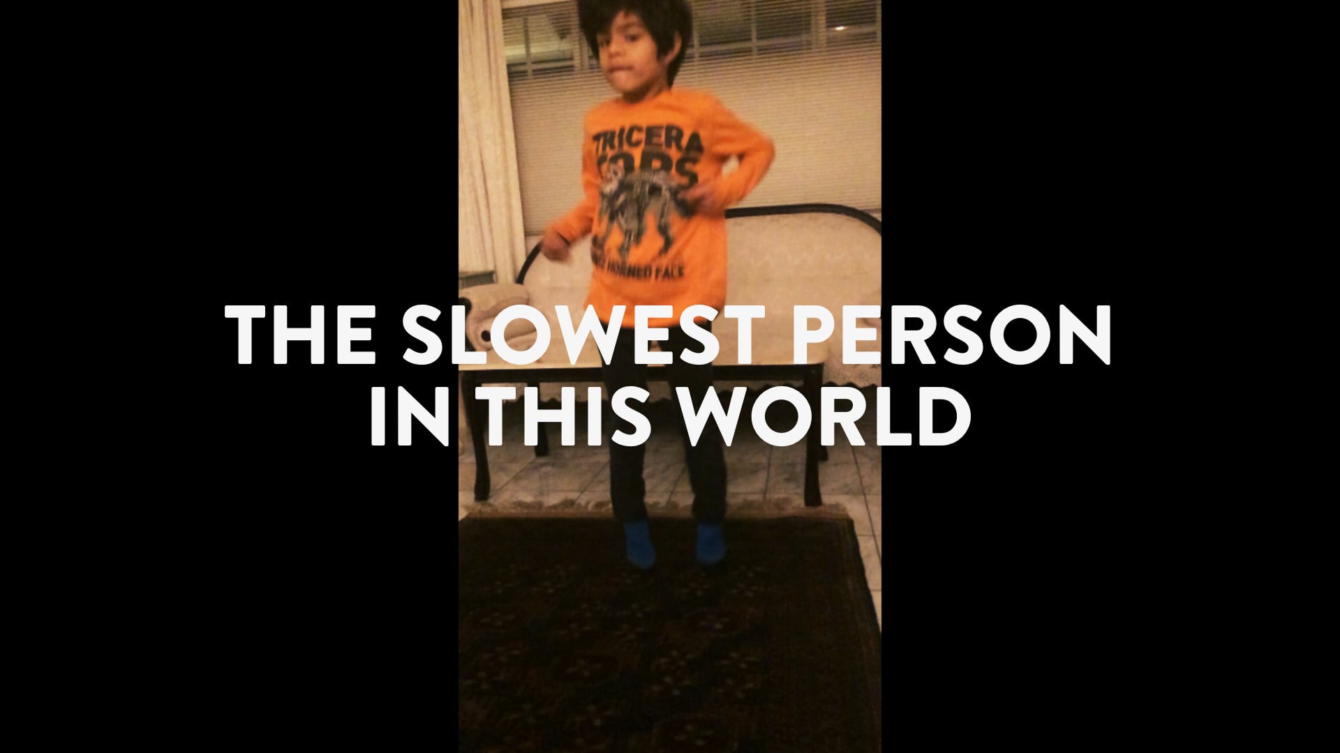 The Slowest Person In The World