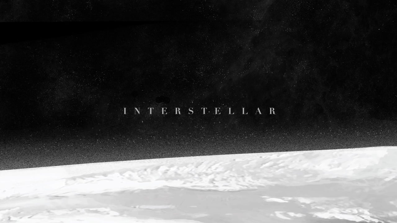 Interstellar Title Sequence on Vimeo