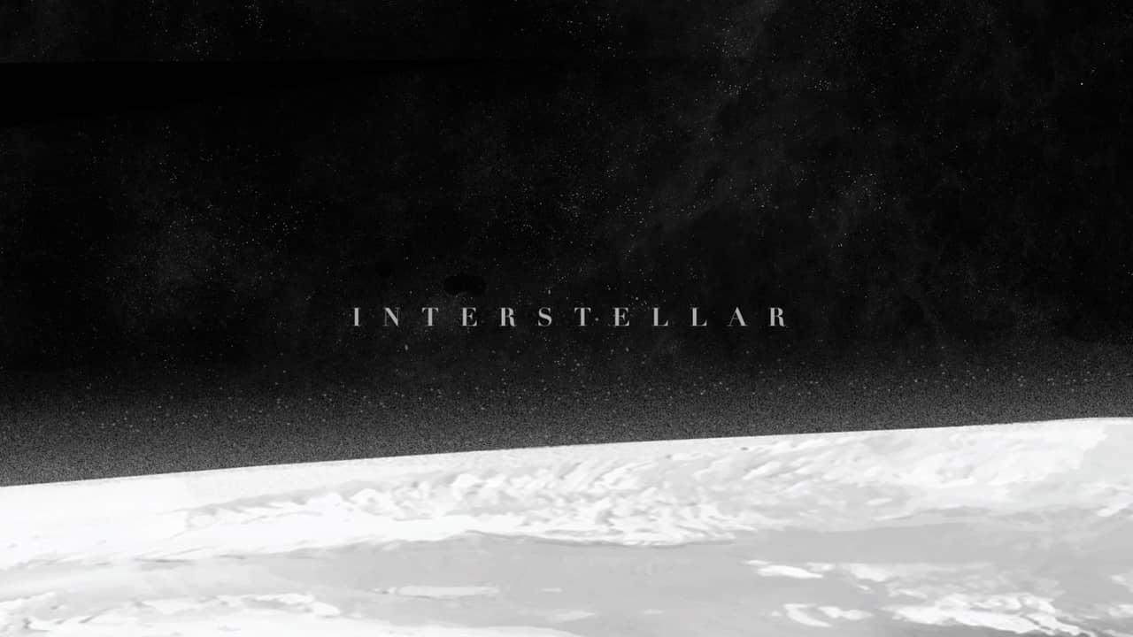 Interstellar Title Sequence on Vimeo