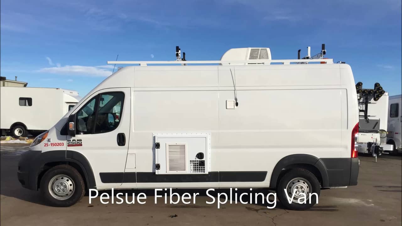 Pelsue Fiber Splicing Van on Vimeo