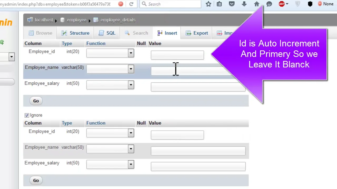How To Create Database & Table Using Wampserver on Vimeo