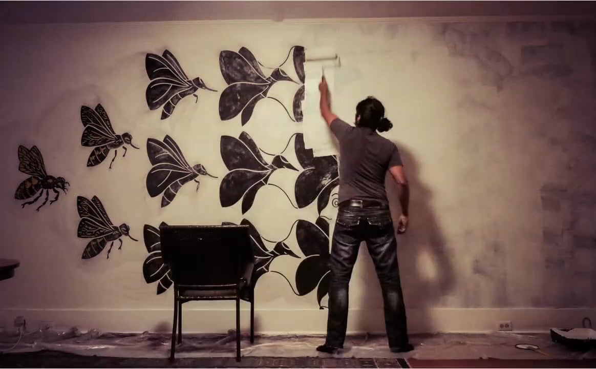 Escher Mural on Vimeo