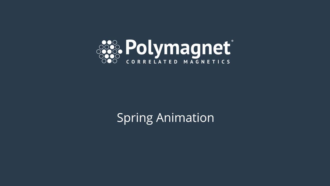 Correlated Magnetics Spring Polymagnet Animation on Vimeo