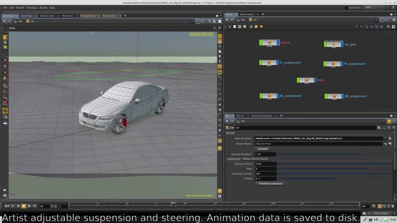 Houdini Car Rig on Vimeo