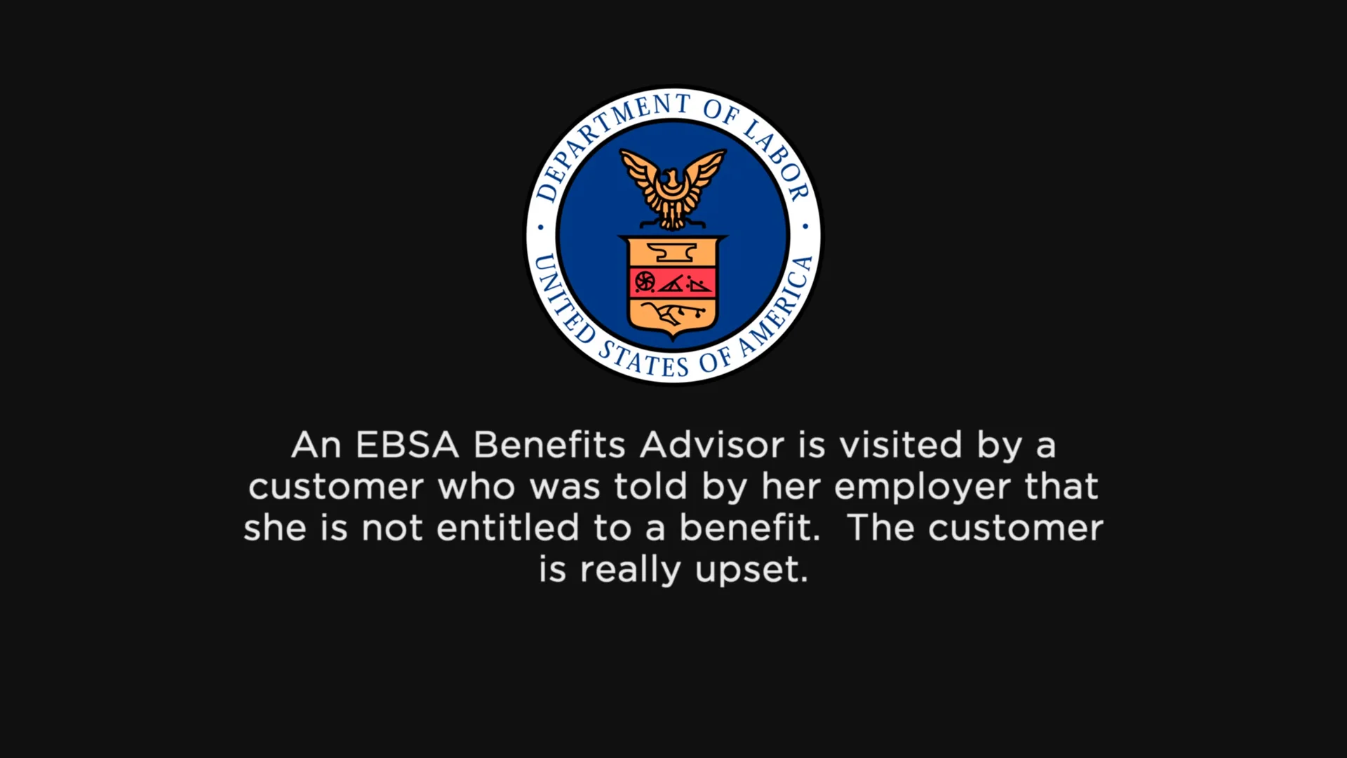 Training Video Samples - U.S. Department of Labor - Customer Service ...