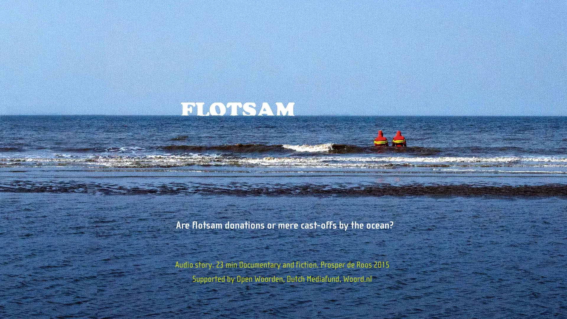 Flotsam (subtitled audio story) on Vimeo