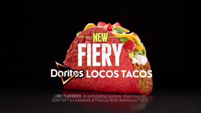 Doritos Locos Tacos Fiery