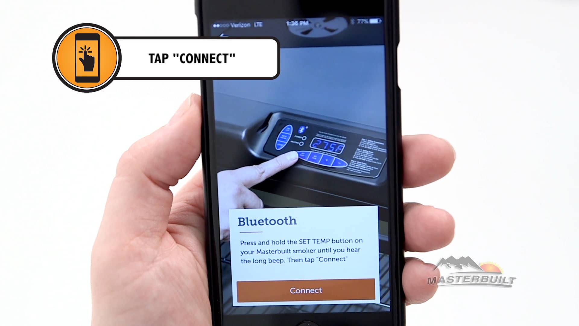 How To Pair With Your Masterbuilt Bluetooth Smoker on Vimeo