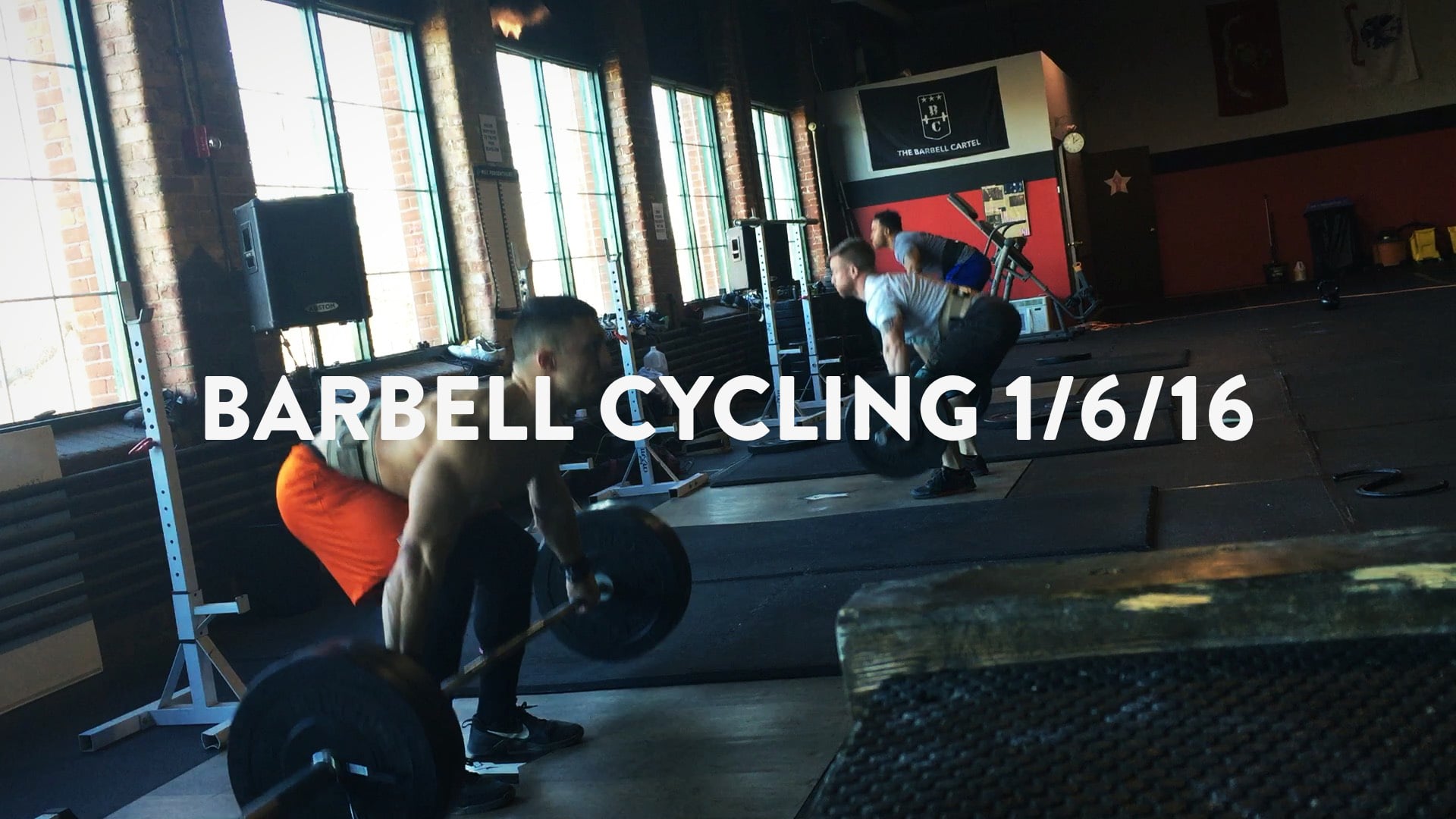 Barbell Cycling 1/6/16 on Vimeo