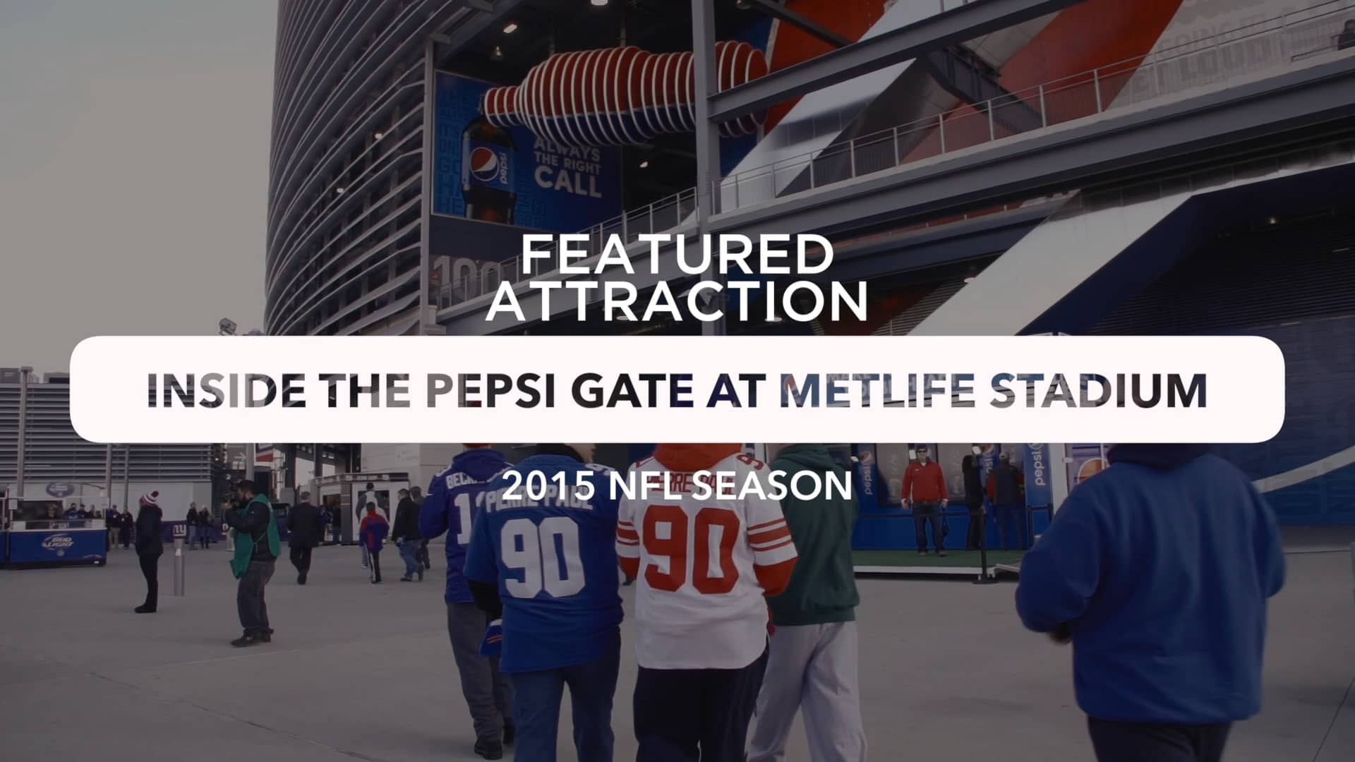 Pepsi's MetLife Stadium 2015 Fan Experience on Vimeo