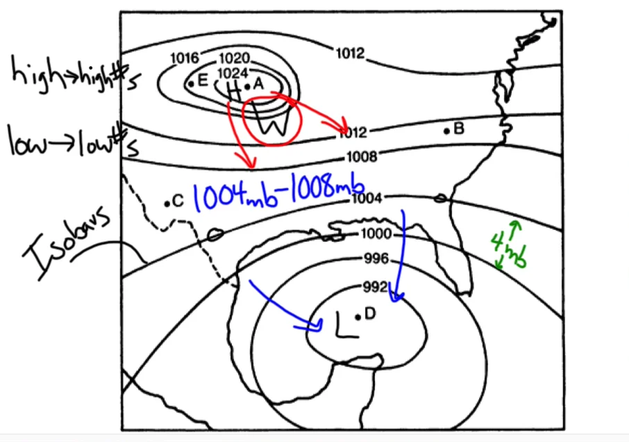 How To Draw Isobars