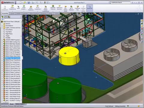 Process and Plant Design with SolidWorks 3D CAD Solutions on Vimeo