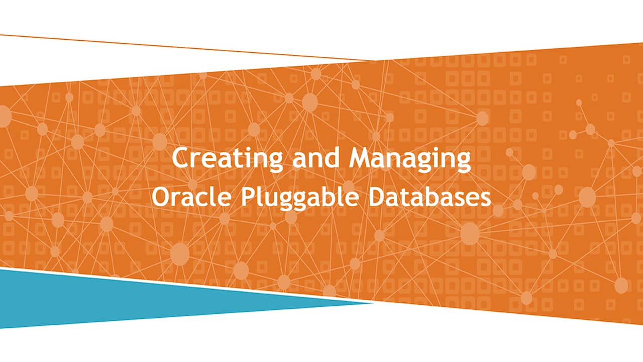 Creating and Managing Oracle Pluggable Databases on Vimeo