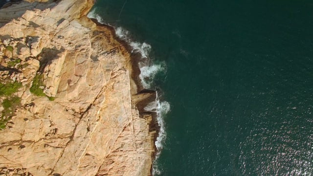 Island Cliff Aerial - Free video on Pixabay