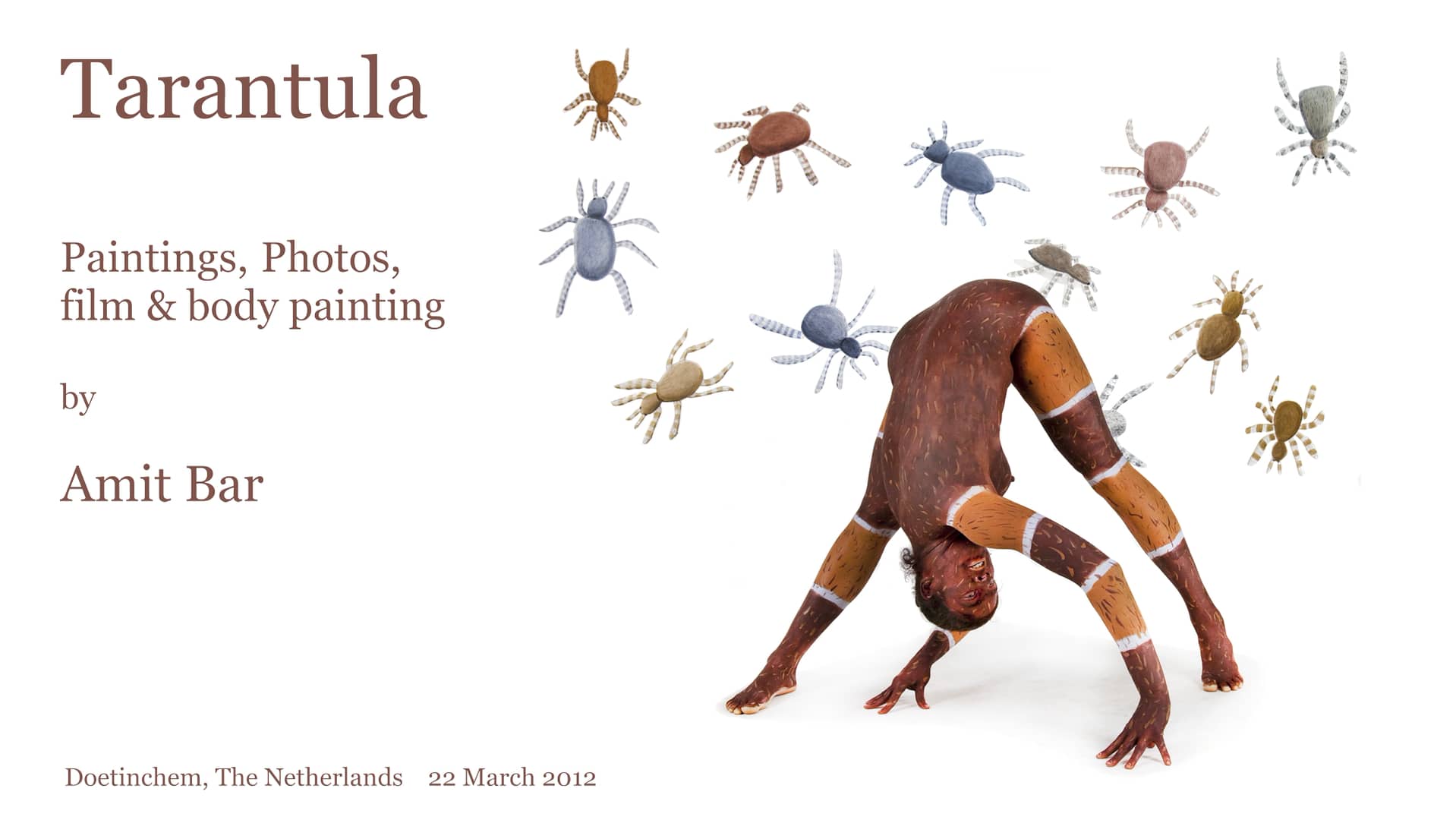 Tarantula body-painting by Amit Bar on Vimeo