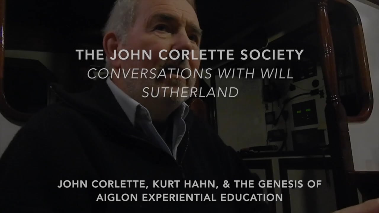 Will Sutherland on John Corlette, Kurt Hahn & Aiglon College ...