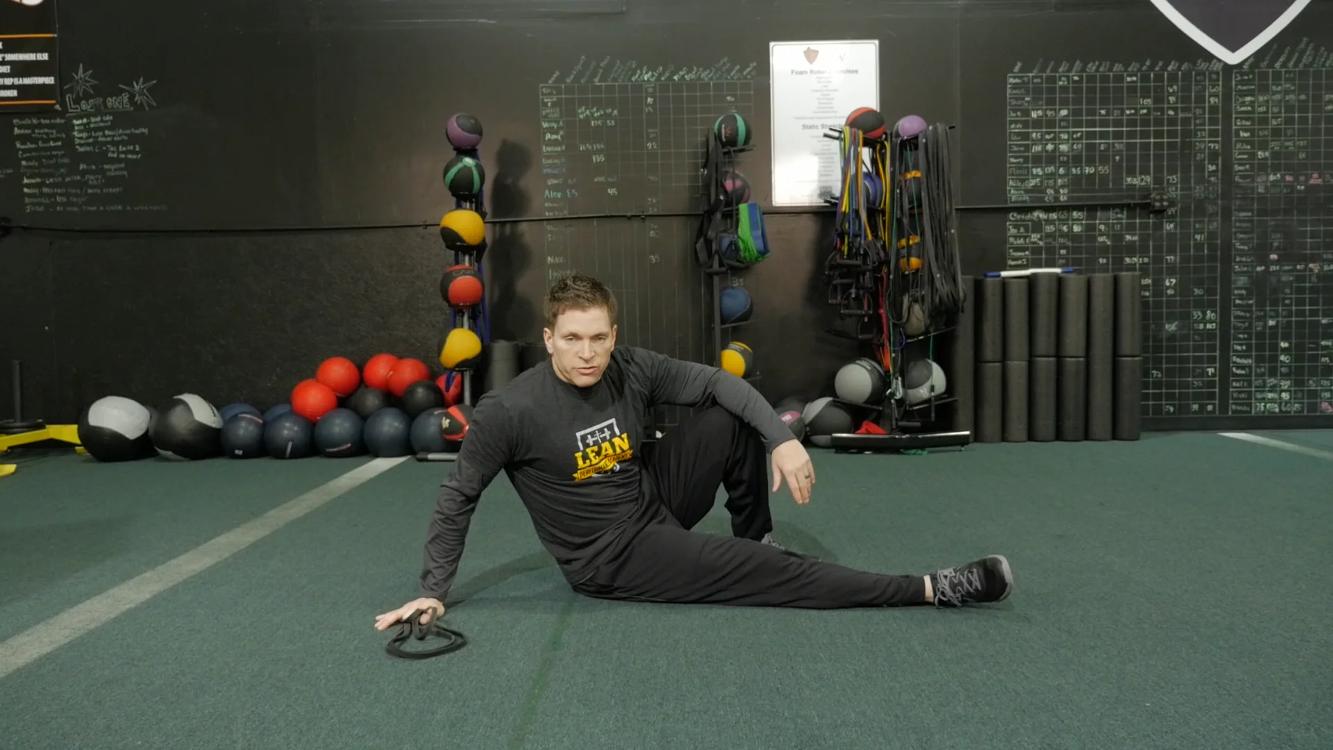 Hamstring Stretch Static on Vimeo