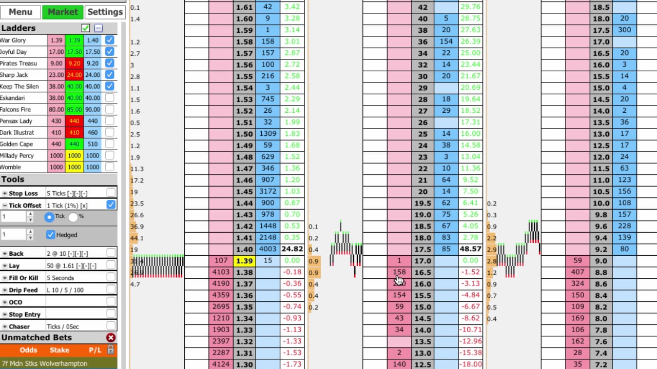 BetTrader for Betfair version 6 on Vimeo