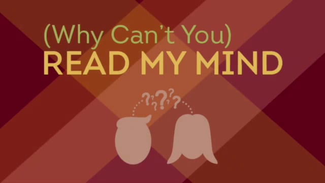 January 10, 2016 - (Why Can't You) Read My Mind: Week 1 "Relationship ...