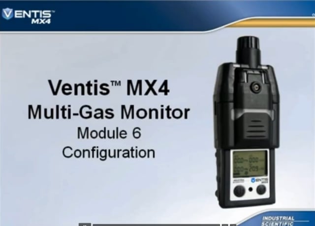 Ventis MX4 Multi-Gas Monitor Training Videos - Module 3 on Vimeo